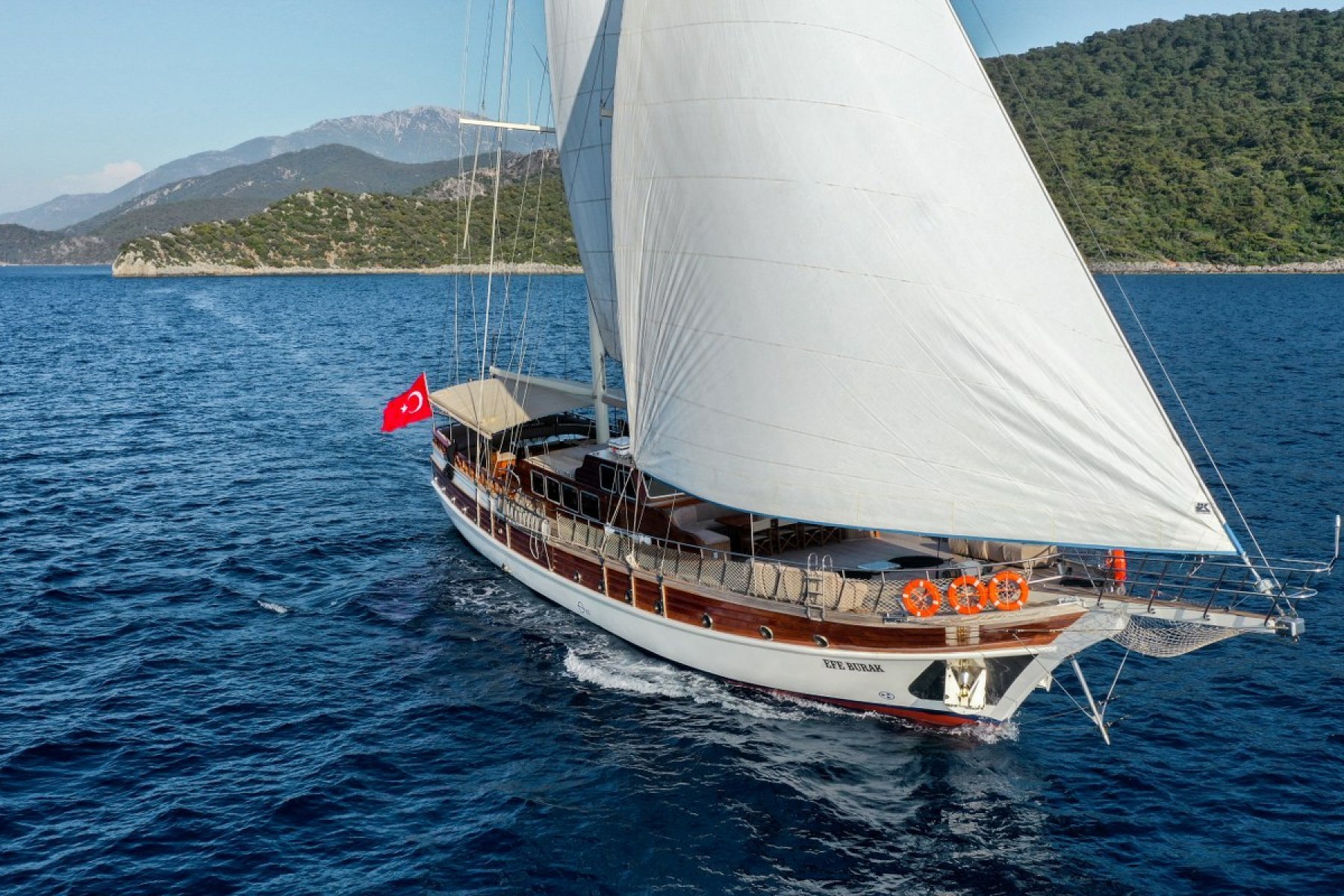 GRANDE PEDRA | LUXURY TURKEY SAILING BOAT FOR 12 PEOPLE | Okeanosyachting